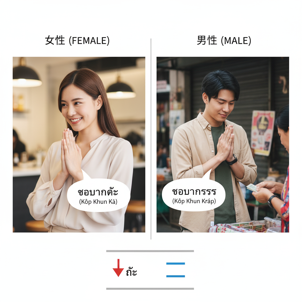 タイ語「ありがとう」女性の言い方は？コップンカーを解説【まとめ】 ポジオのタイ駐在日記 7903